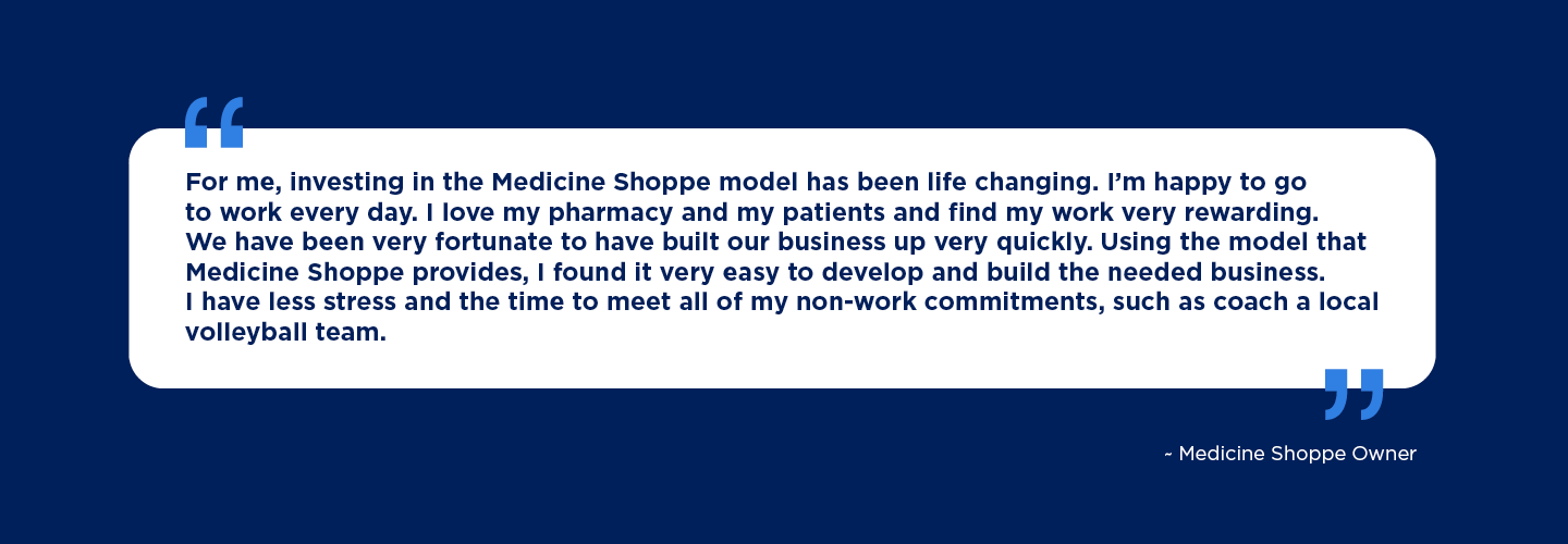 Franchise Opportunities - Medicine Shoppe